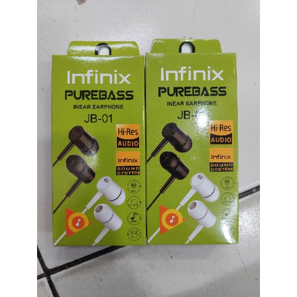 Handsfree Headset Infinix JB-10 Handset Handsfree Infinix JB-10 ...