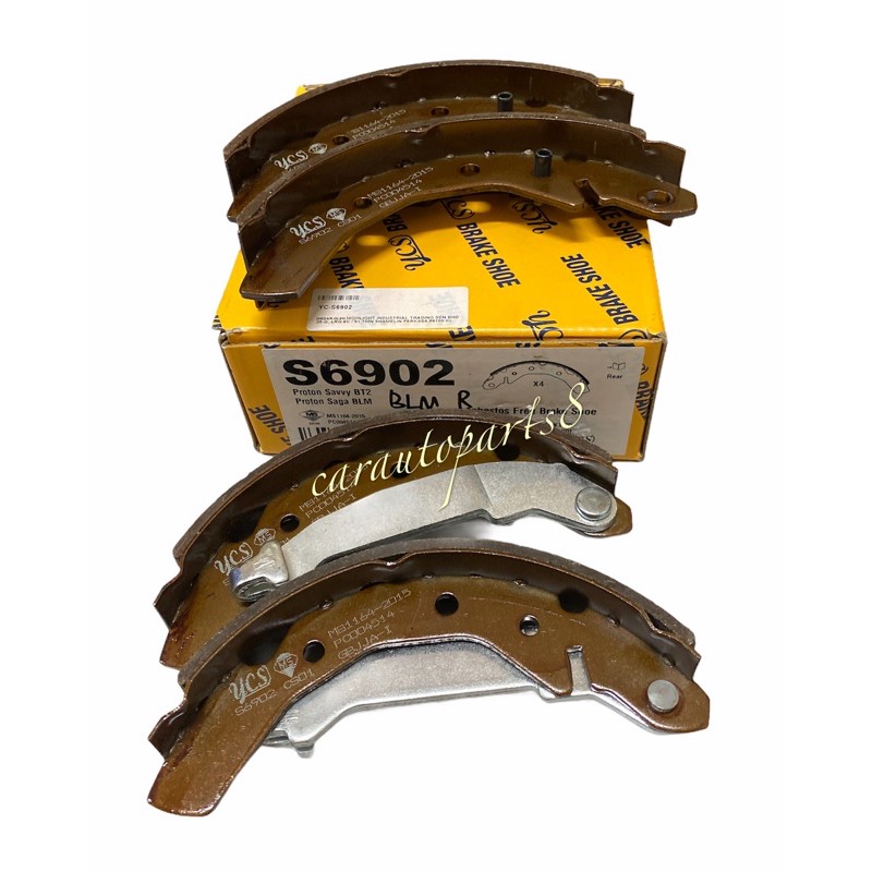 PROTON SAGA BLM FLX SAVVY FRONT/REAR BRAKE/PAD/SHOE SET | Lazada