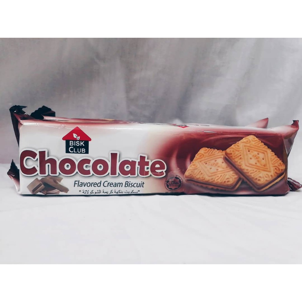 BISK CLUB FLAVORED CREAM BISCUIT 90GM X 2PACKET | Lazada