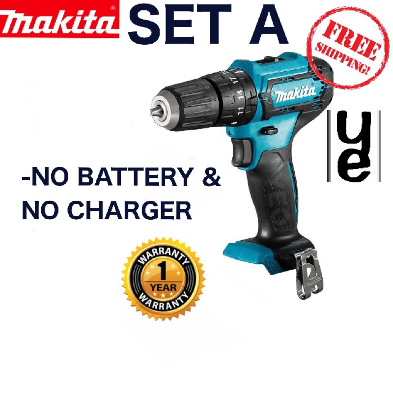 MAKITA DF333DWYE / DF333 12V CORDLESS DRILL + MAKITA UB100 12V CORDLESS ...