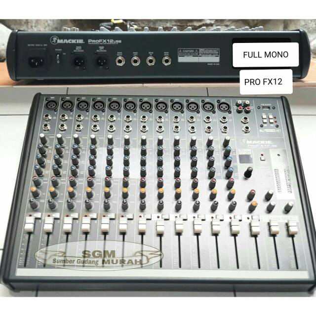 MIXER Mackie PRO FX12 V2 | Lazada Indonesia