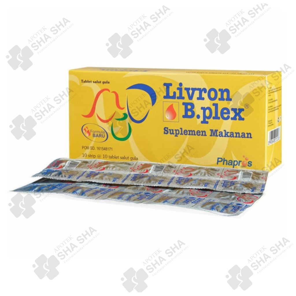 Livron B Plex - Multivitamin Tubuh | Lazada Indonesia