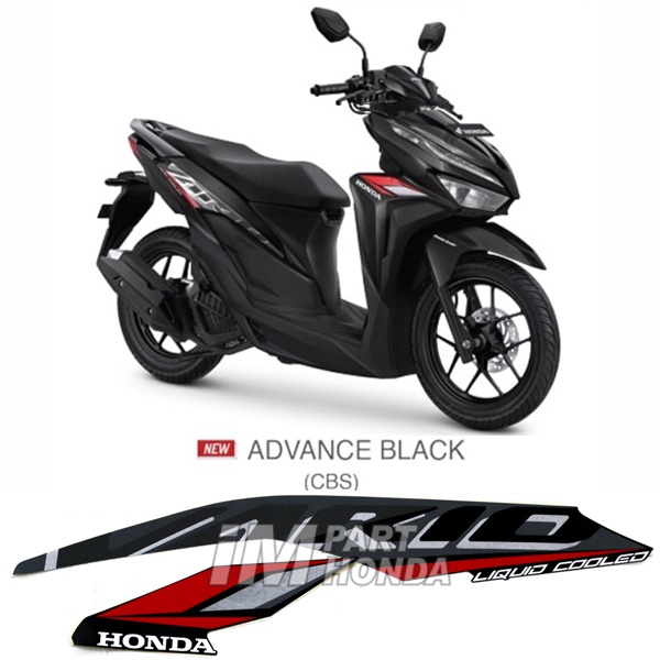 Stiker Vario 125 LED 2021 Hitam Advance Black CBS | Lazada Indonesia