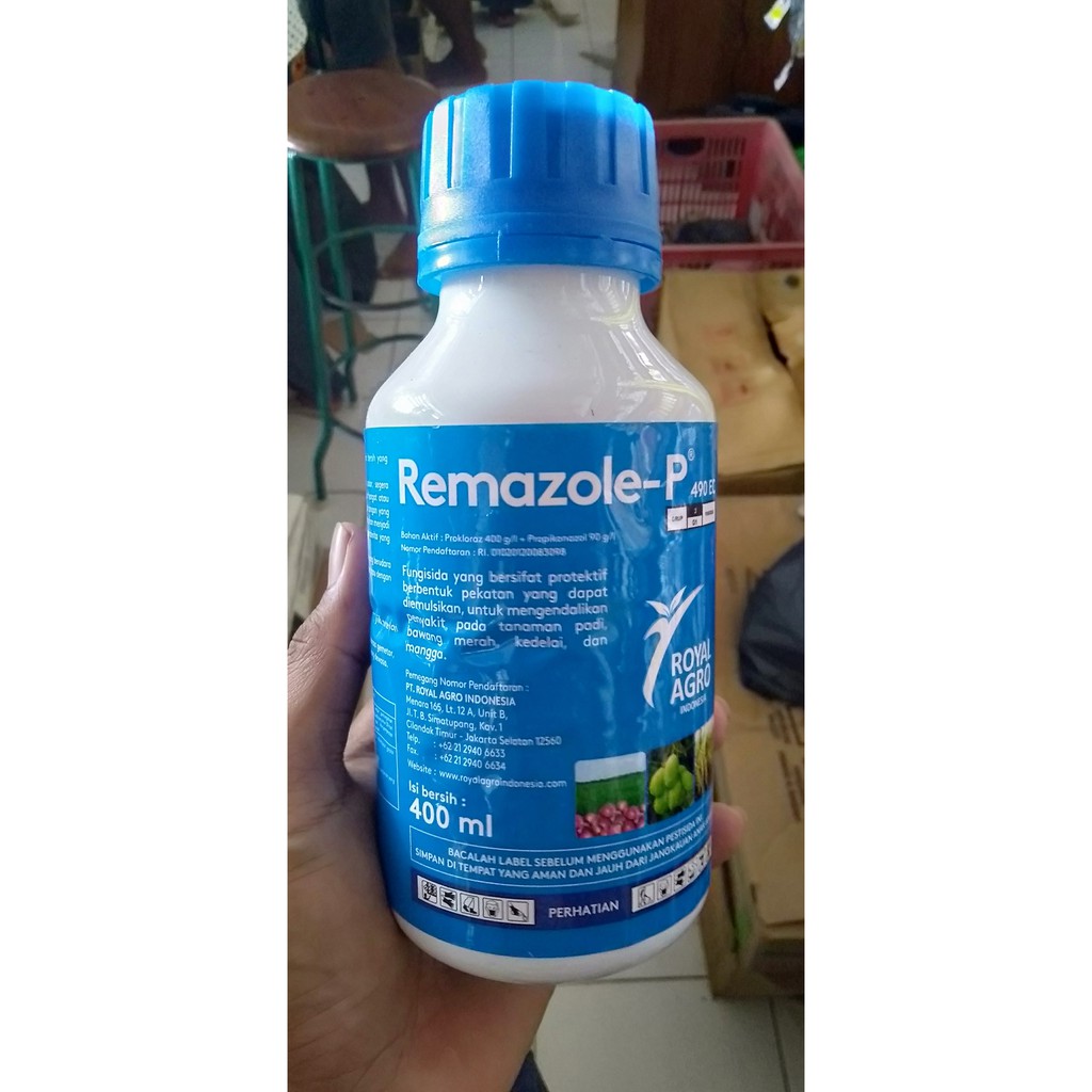 Fungisida protektif REMAZOLE-P 490EC isi 400ml | Lazada Indonesia