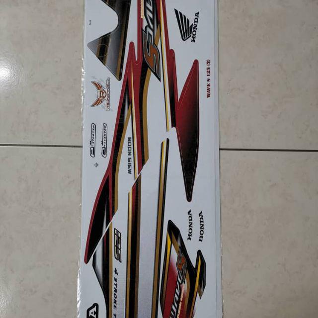 HONDA WAVE 125S (3) BODY STICKER | Lazada