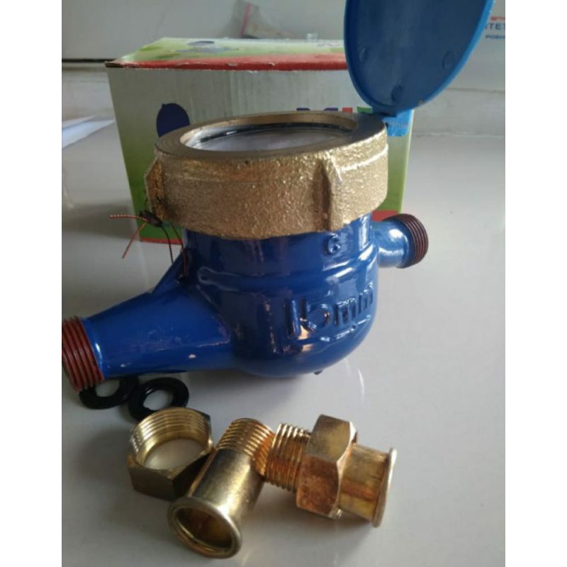 Water Meter - Meteran Air Bersih Meteran Air Body Besi - Meteran Air ...