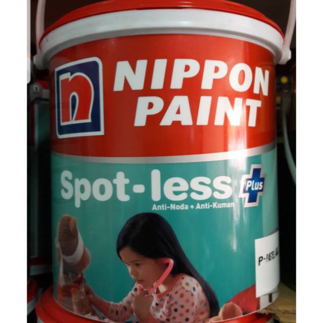 Cat tembok nippon spotless-plus 2.5liter brilliant white | Lazada Indonesia