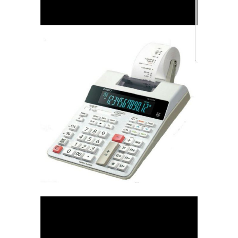 casio kalkulator calculator printing print struck struk fr2650rc ...