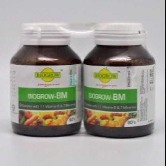 Biogrow BM tablets 60sx2 | Lazada