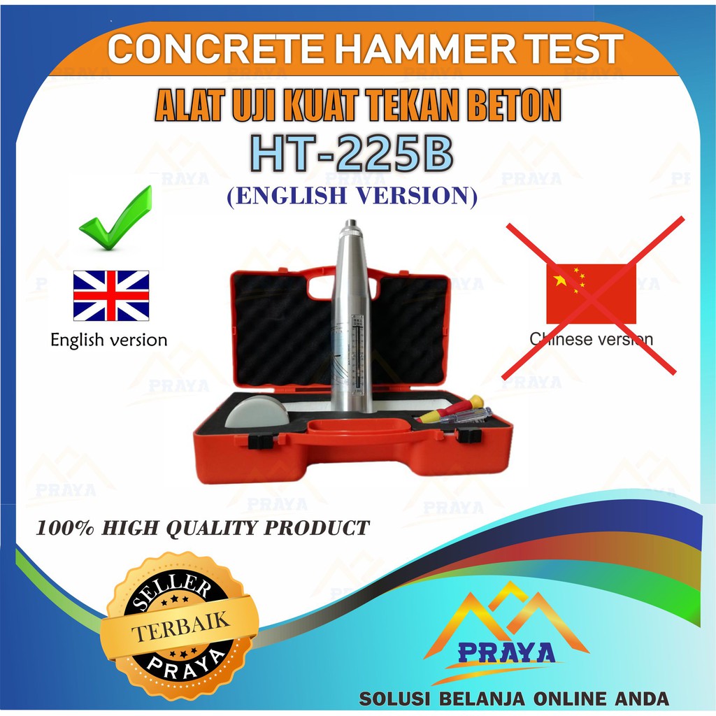 CONCRETE HAMMER TEST ( ALAT TES UJI TEKAN BETON ) | Lazada Indonesia