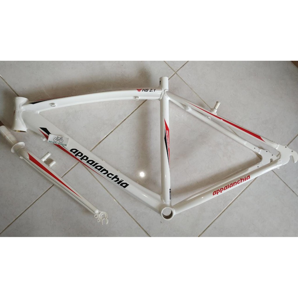 frame Alloy Sepeda Hybrid road bike Appalanchia fork Besi | Lazada ...