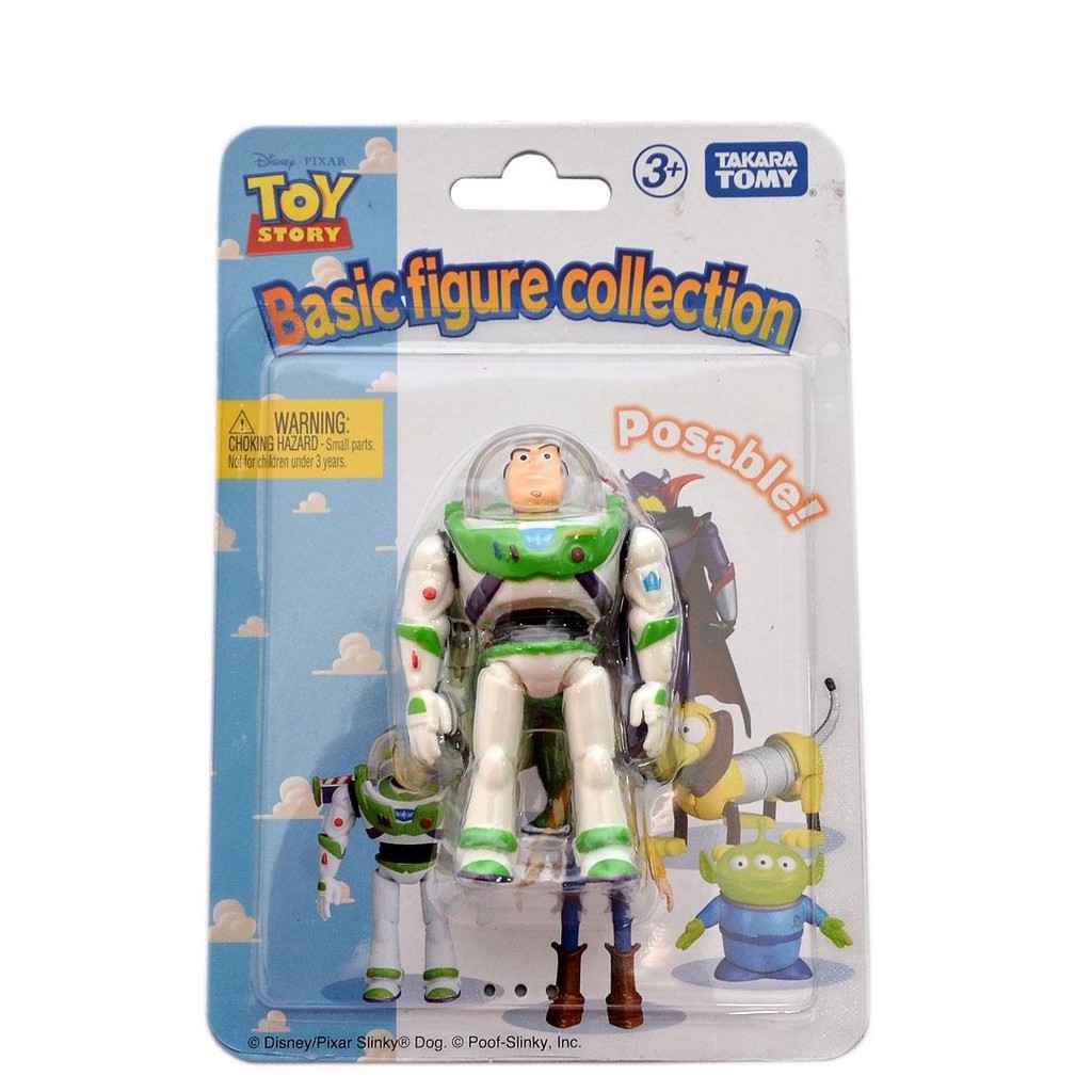 Toy Story Basic Figure Collection Posable Buzz Lightyear Takara Tomy ...