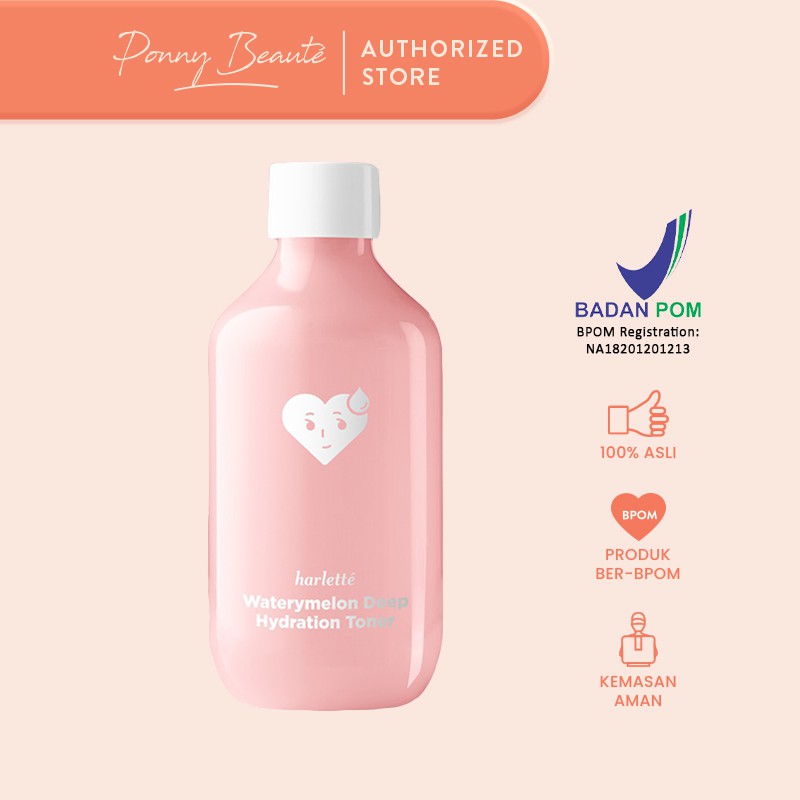 Harlette Waterymelon Deep Hydration Toner - 200ml | Lazada Indonesia