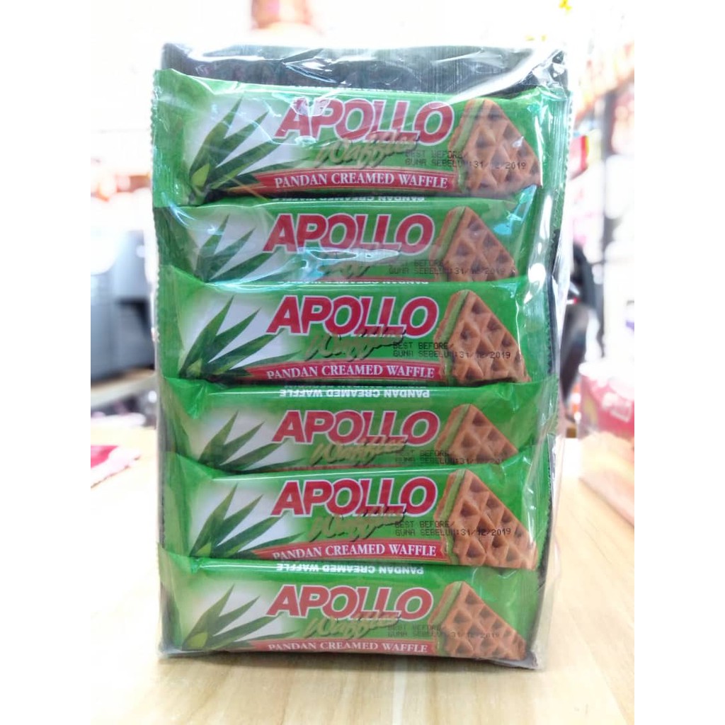APOLLO WAFFLES ALL 18G X 36 PKT | Lazada