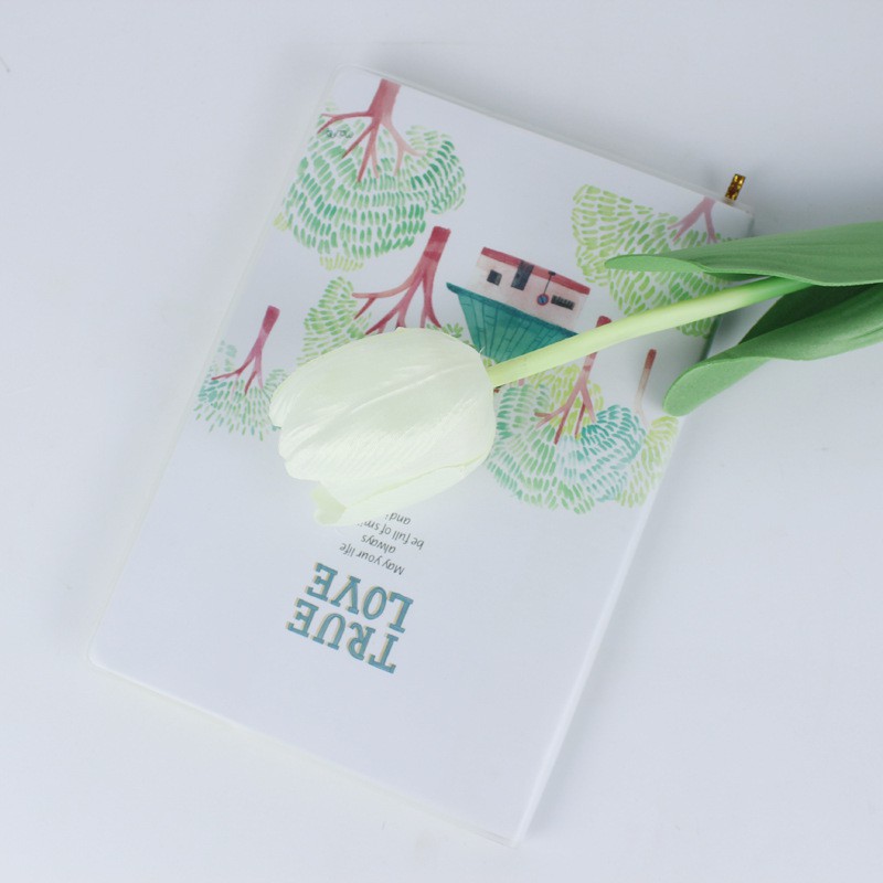 Bunga Tulip Latex / Artificial Tulip Lily Mawar Bunga Tulip Terompet ...