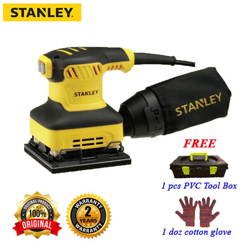 EHARDWARE ⚒ STANLEY SS24 1/4" SHEET SANDER [240W] STANLEY SS24 SANDING ...