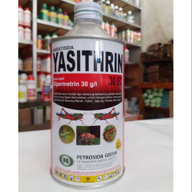 Insektisida YASITHRIN 30 EC 400 ml Bahan Aktif Sipermetrin 30 g per l ...