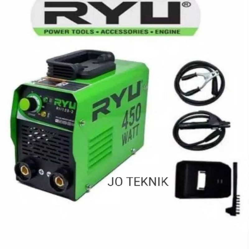 MESIN TRAVO TRAFO LAS LISTRIK INVERTER 450 WATT MMA 120 RYU RII 120-2 ...