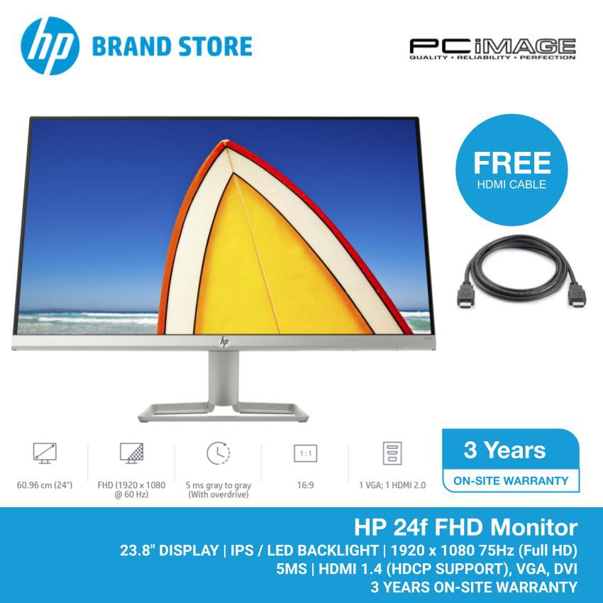 HP 24f 23.8-inch IPS LED Backlit Monitor | Lazada