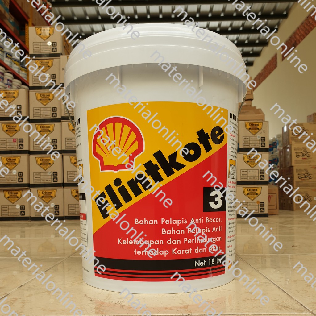 SHELL Flintkote Plinkut Waterproofing Flinkote Flinkut 18Lt 20Kg PAIL ...
