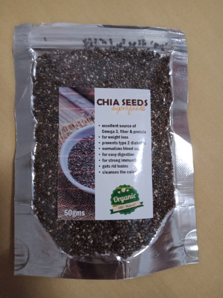 Organic Chia Seeds (50 grams) | Daraz.pk