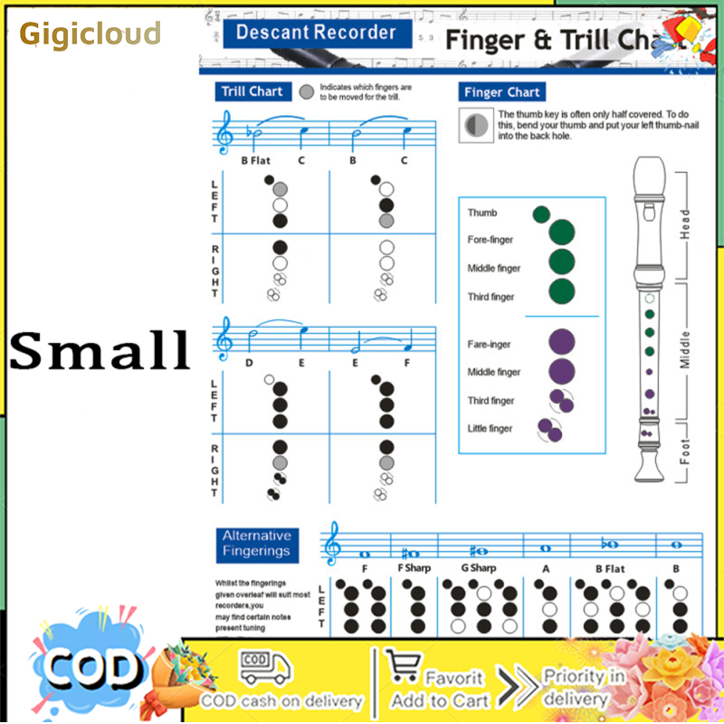 Recorder Chords Scales Chart Master Recorder Chord Progressions ...