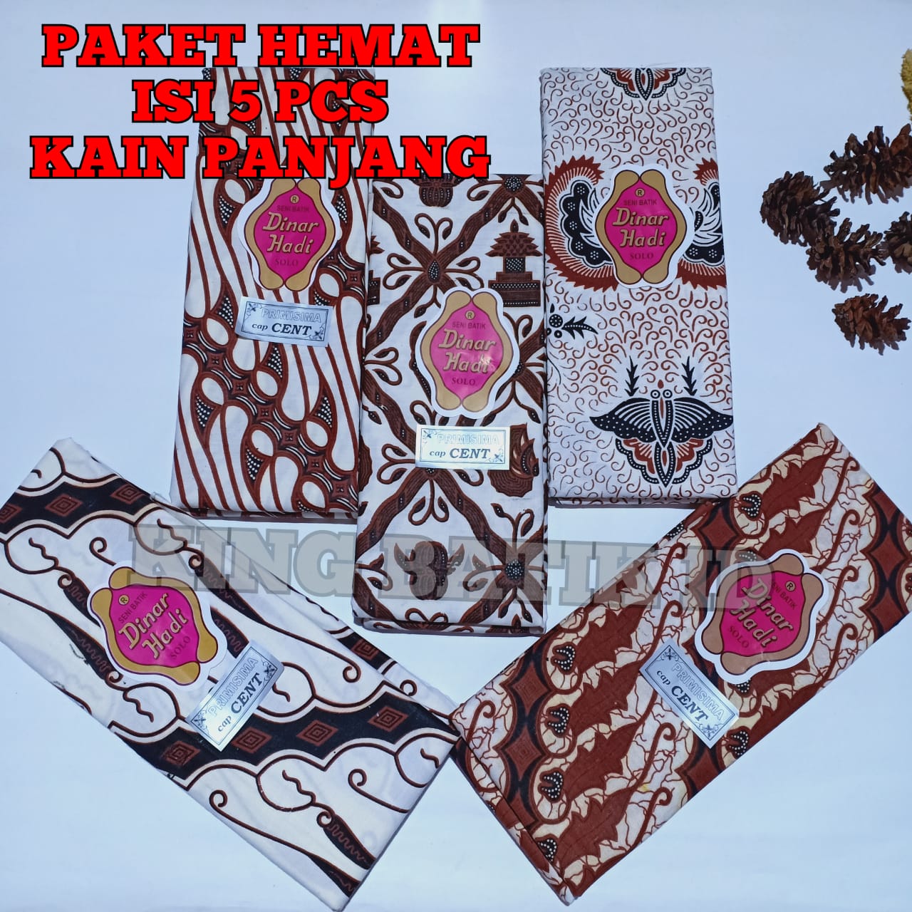 KAIN SAMPING//KAIN TRADISIONAL DINAR HADI ISI 5 PCS | Lazada Indonesia