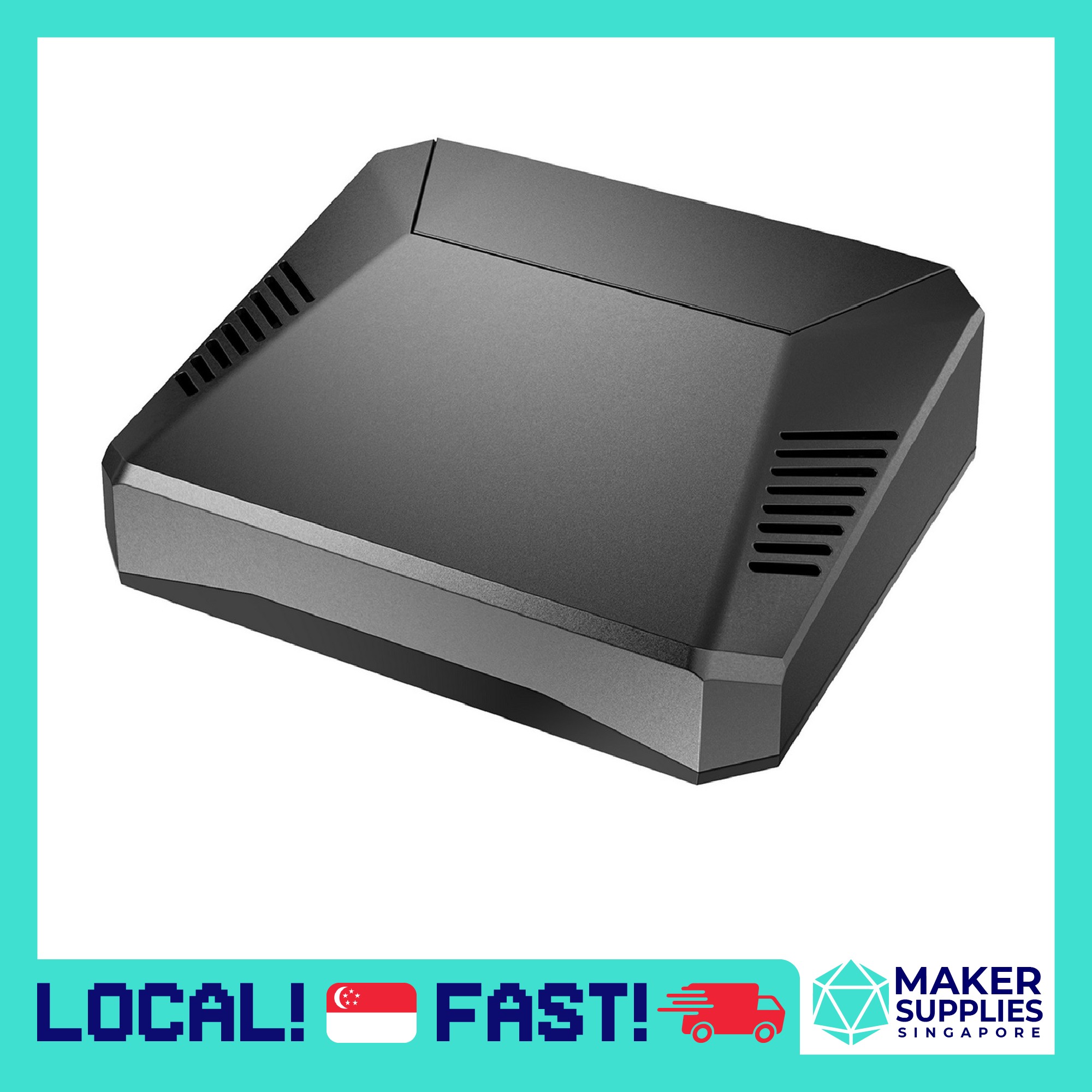 Argon One Raspberry Pi 4 Model B Aluminum Case V2 with Power Button Fan ...