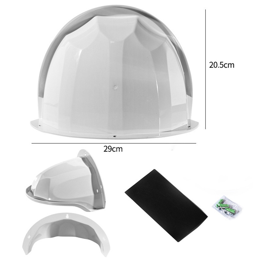 Bracket CCTV Waterproof Outdoor Metal melindungi Air Hujan Atap Camera ...