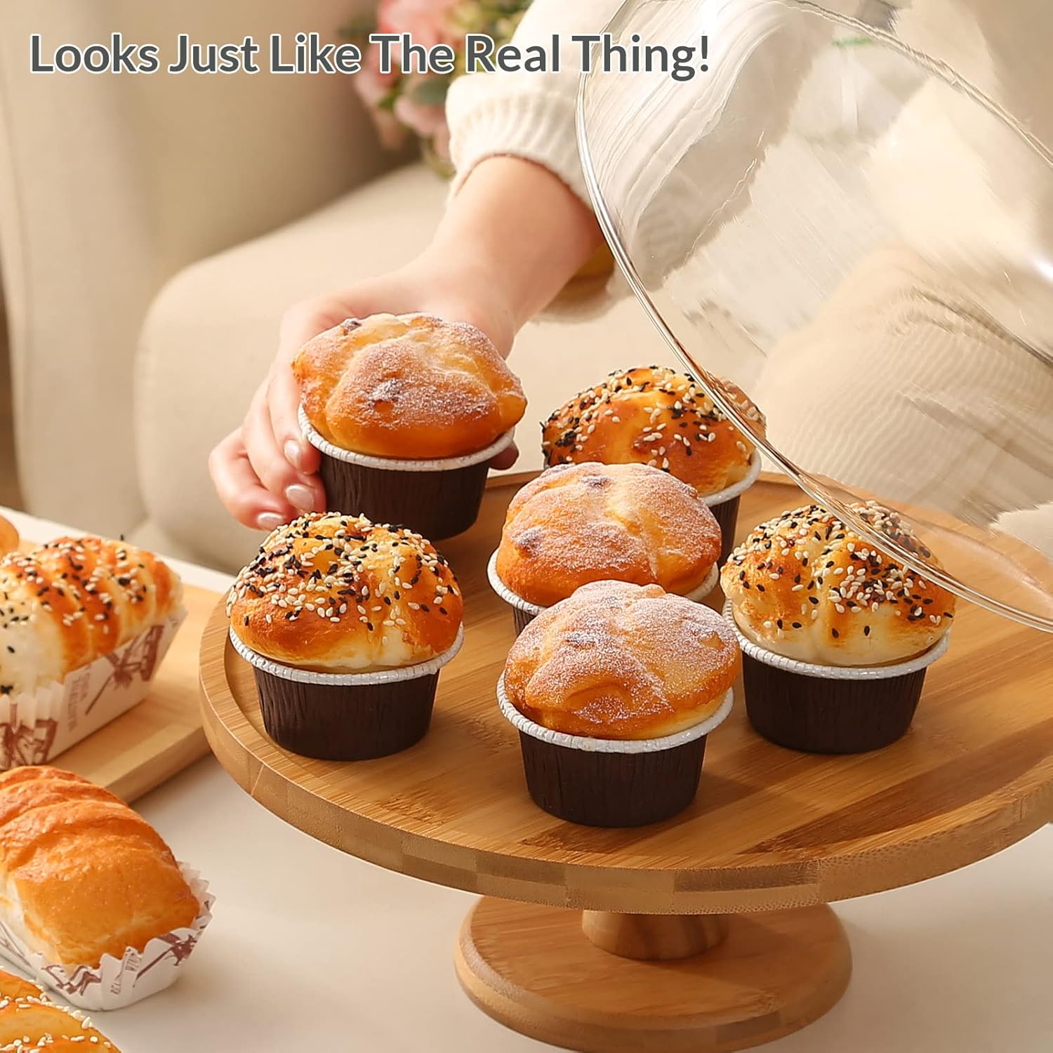 Artificial Cupcakes for Display, Realistic Food Desserts Pastries for ...