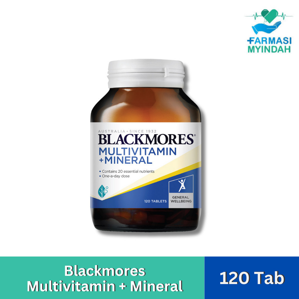 Blackmores Multivitamin + Mineral (30 Tab/ 60 Tab/ 120 Tab) | Lazada