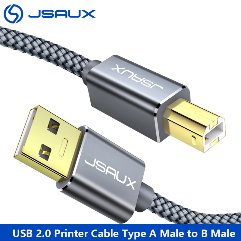 【vogueventure】jsaux Dell Usb Printer Cable Type A Male To B Male