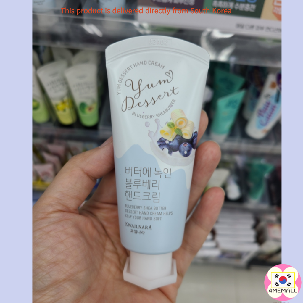 [ KWAILNARA ] Yum Dessert Hand Cream 60g 3 Types (Peach, Blueberry ...