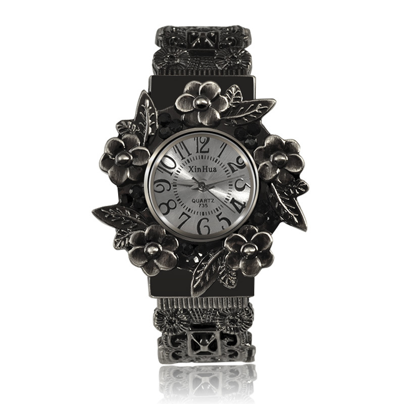 【Good sharing!】Xinhua New Women's Retro Engraved Bangle Watch ...