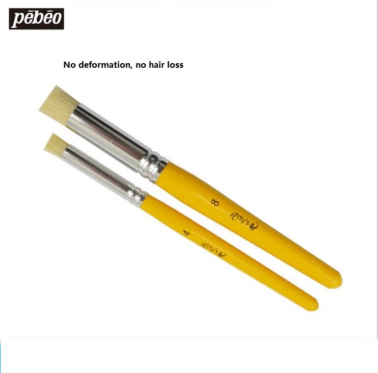 【Inkwell Tales】high quality bristle paint brushes Pebeo Textile ...