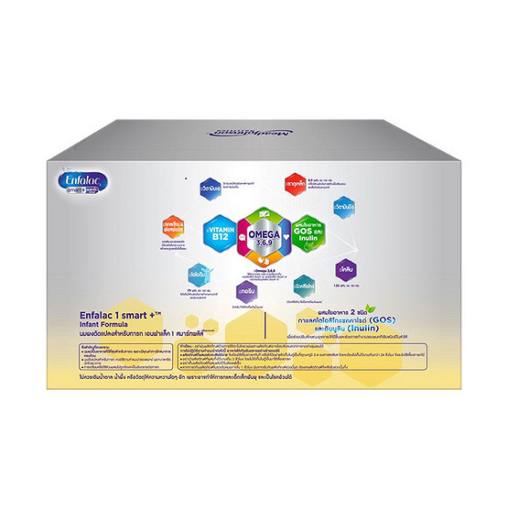 ( ขนาดใหม่ 3800 กรัม ) Enfalac smart plus 1 นมผง เอนฟาแลค สมาร์ท พลัส ...