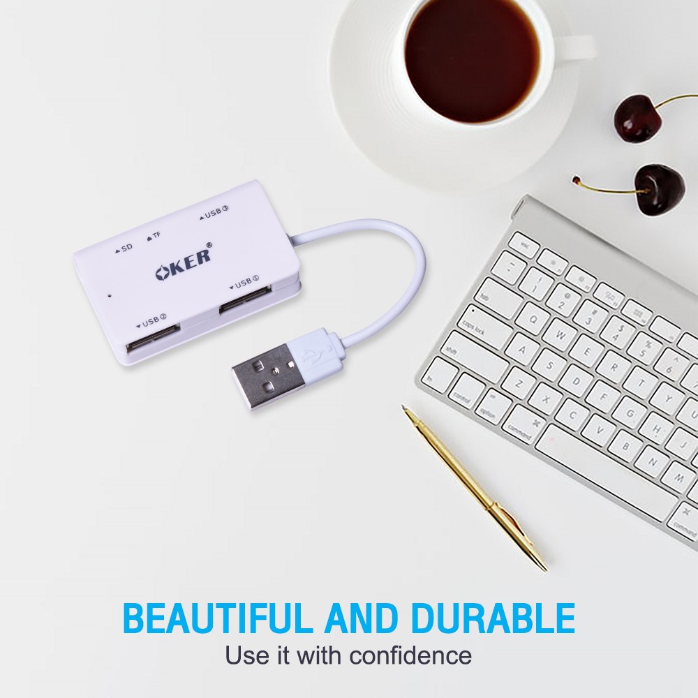 ALL IN ONE CARD READER+HUB C-1503 - OKER THAILAND - ThaiPick