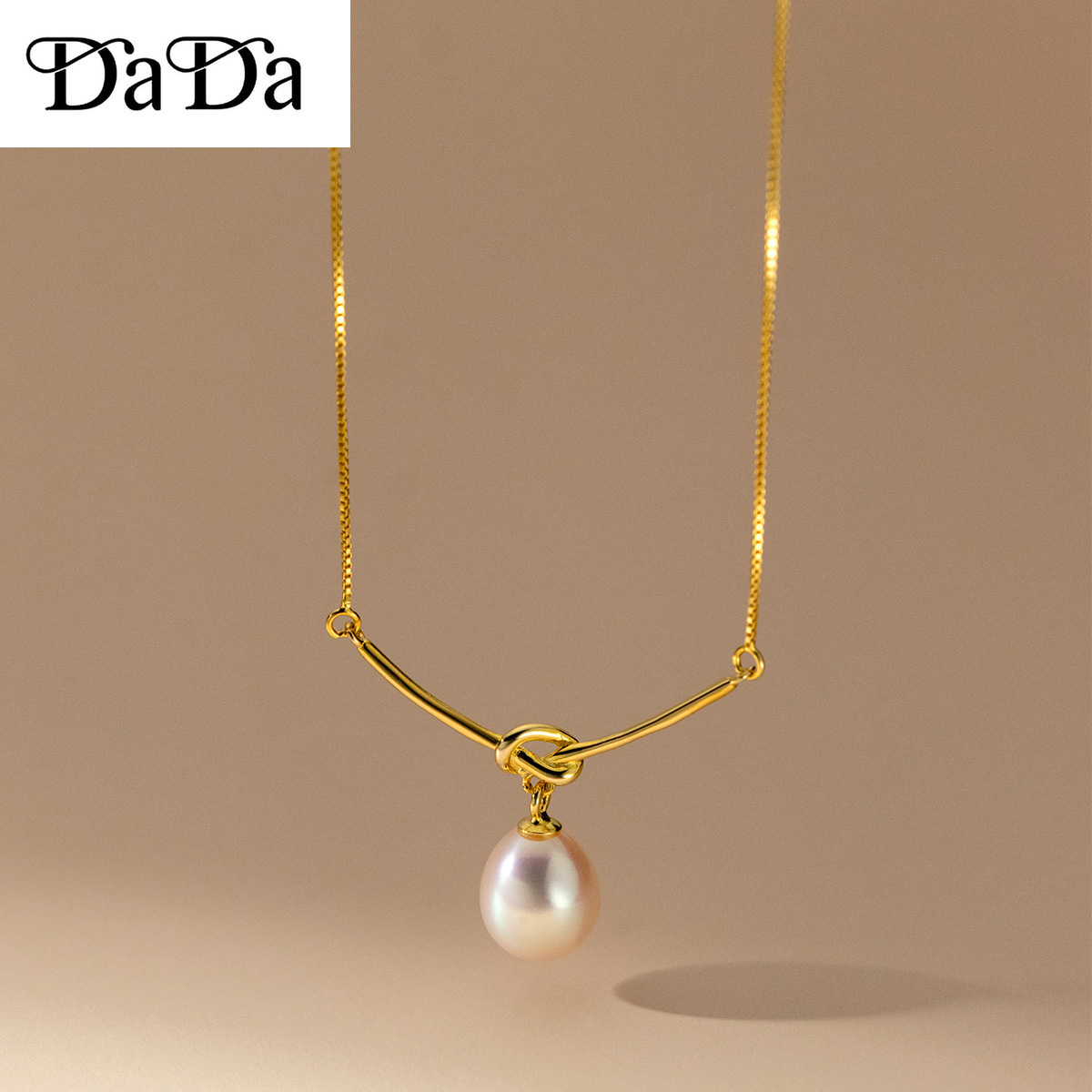 Emas rantai leher 916 indian gold Freshwater pearl necklace women's ...