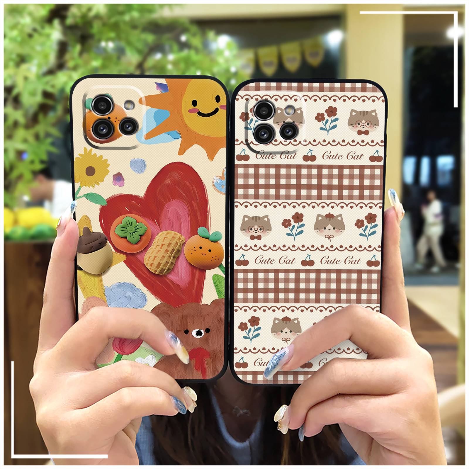 Cute Phone Pouch Phone Case For Samsung Galaxy A03 /166mm Waterproof ...