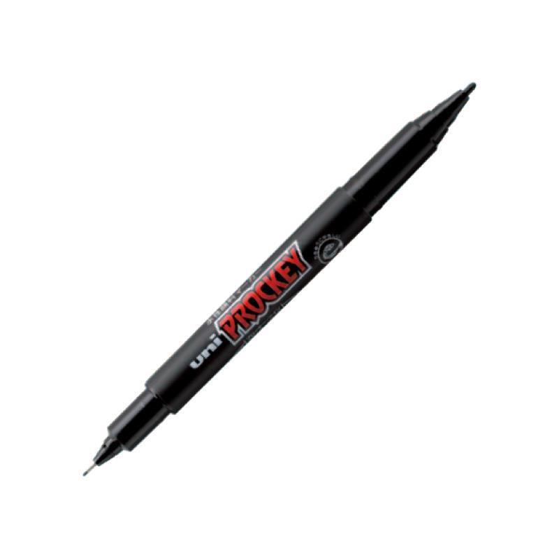 【Mega UNI marker PM-120T marker pen/small double head oily pen/water ...