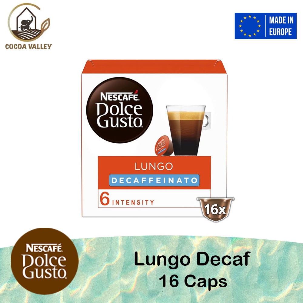 Nescafe Dolce Gusto Lungo Decaf 16 Caps 112g | Lazada