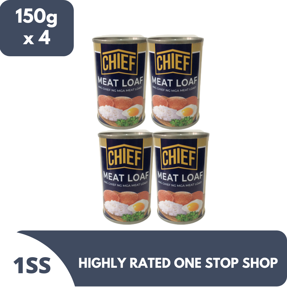 Chief Meat Loaf 150g x 4 | Lazada PH