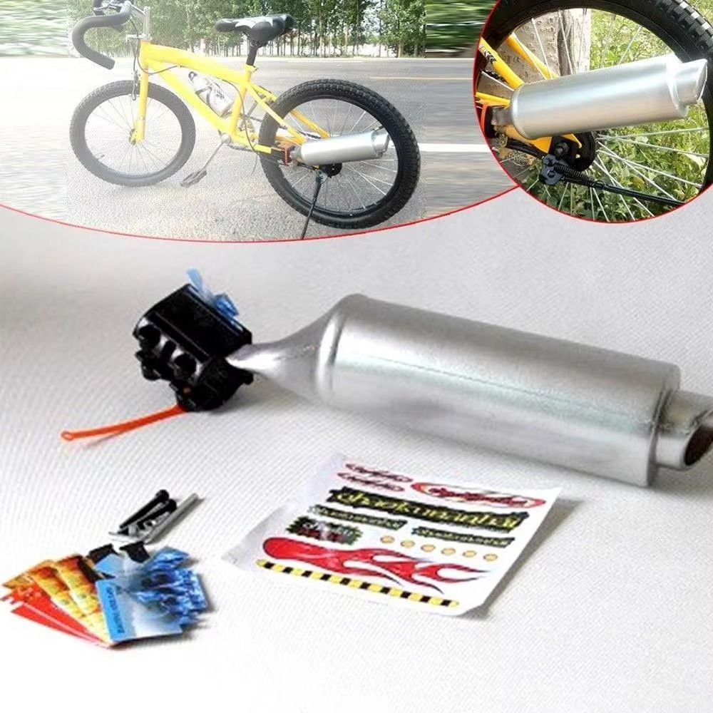 Easy To Install Sound Wild Bicycle Exhaust Pipe Motorcycle Effects ...