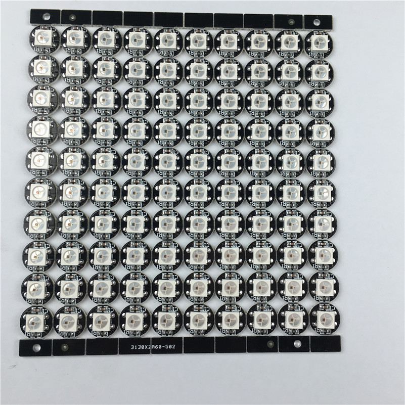 【GlobalTrendz】100PCS WS2812B LED led pixel module with mini board DC 5V ...