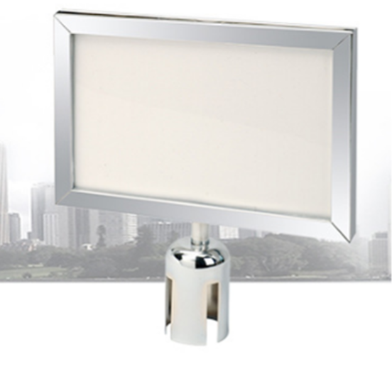 Queue Pole Signage Portrait/Landscape A3/A4 | Lazada Singapore