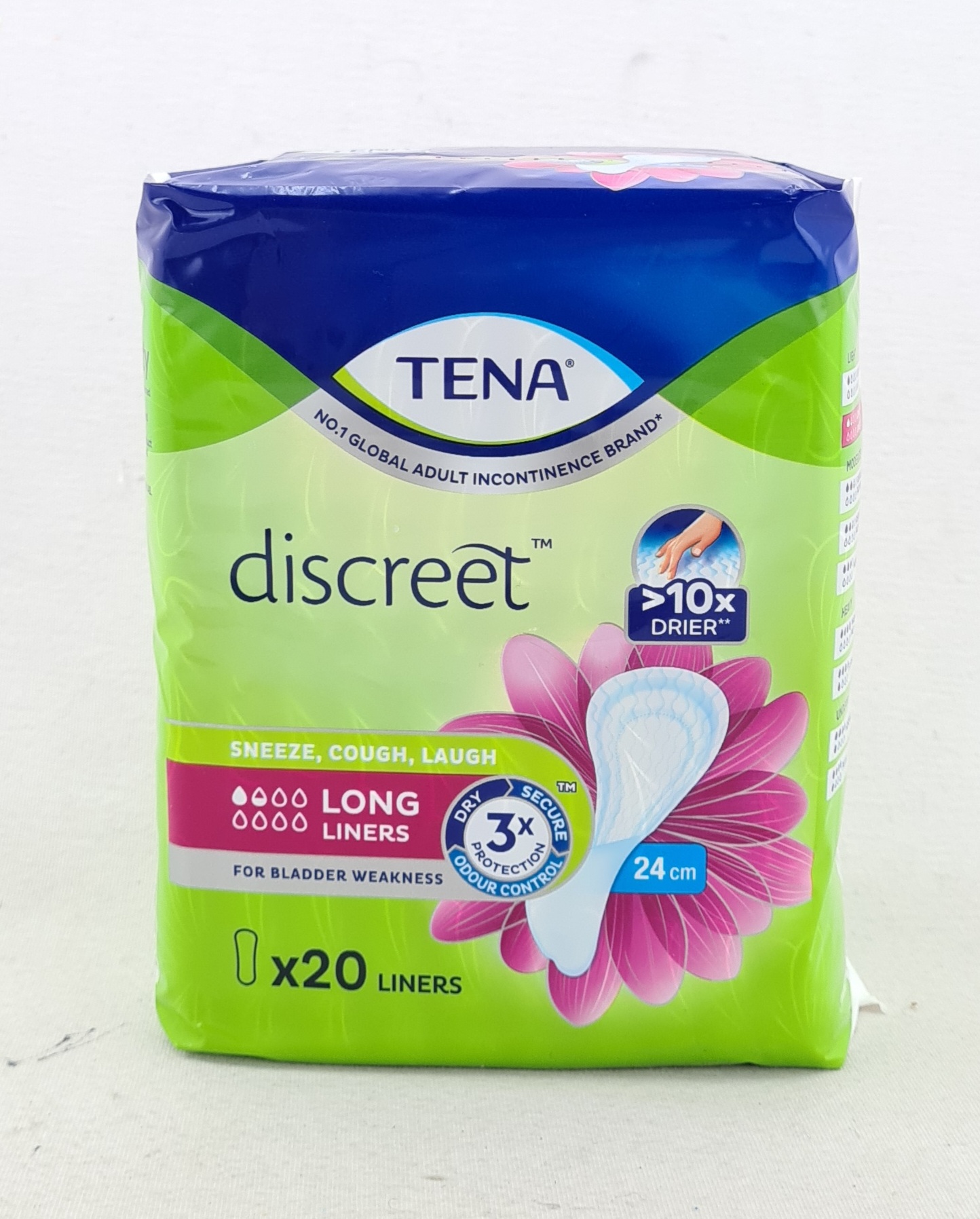 TENA Discreet Long Liner 20pads | Lazada PH