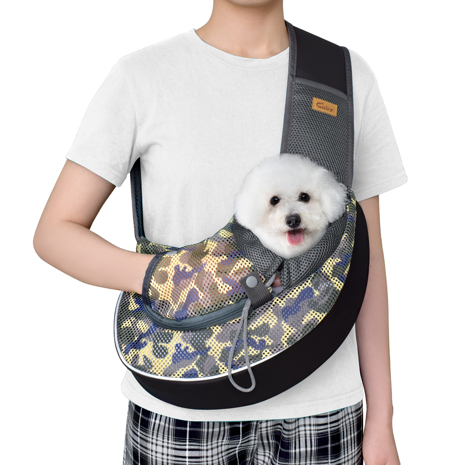 CUBY Dog Carrier Breathable Pet Puppy Carrier Outdoor Travel Dog ...