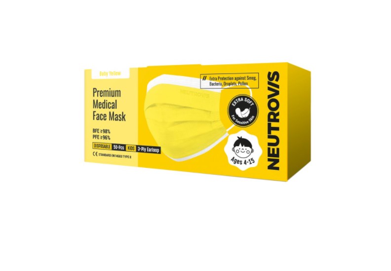 NEUTROVIS Premium 3-ply Medical Face Mask (Kids) 50s per box | Lazada