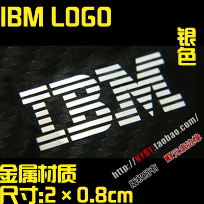 【Free shipping】 Ibm 25th Anniversary Thinkpad Nameplate Metal Sticker ...
