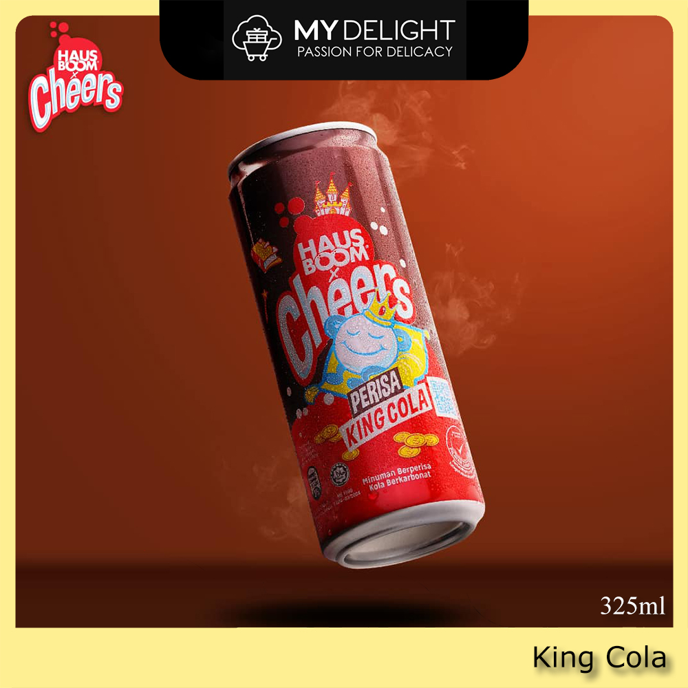 (12 Can x 325ml)HAUSBOOM HAUS BOOM Cheers Sparkling Juice Strawberry ...